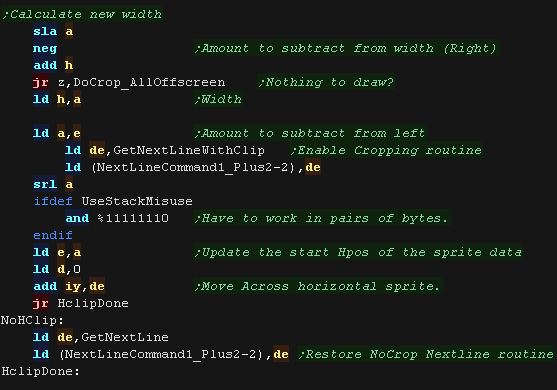 Simple sample code on a variety of Z80 machines